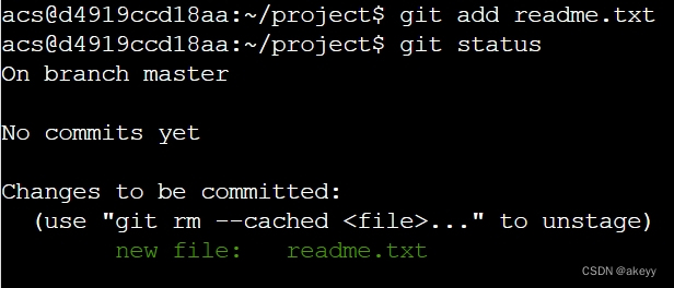 AcWing-Linux基础课-5.git_acwing git-CSDN博客