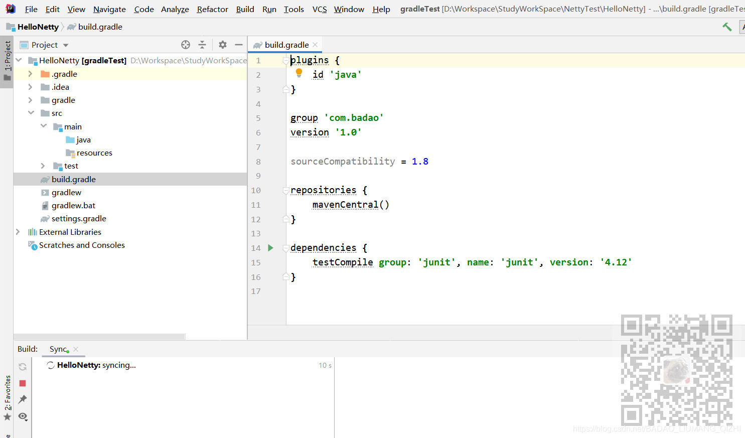 Netty在IDEA中搭建HelloWorld服务端并对Netty执行流程与重要组件进行介绍_idea 使用netty启动-CSDN博客