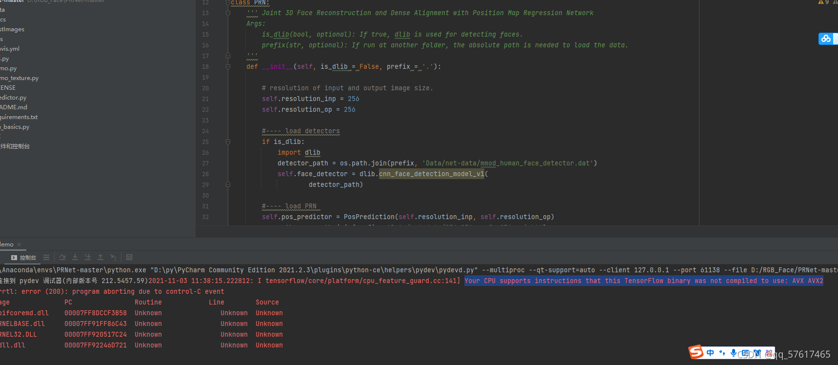 Your CPU supports instructions that this TensorFlow binary was not compiled to use: AVX AVX2-CSDN博客