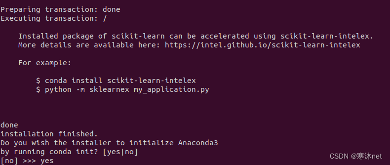 ubuntu20.04安装Anaconda并默认激活conda base环境_conda激活base环境-CSDN博客