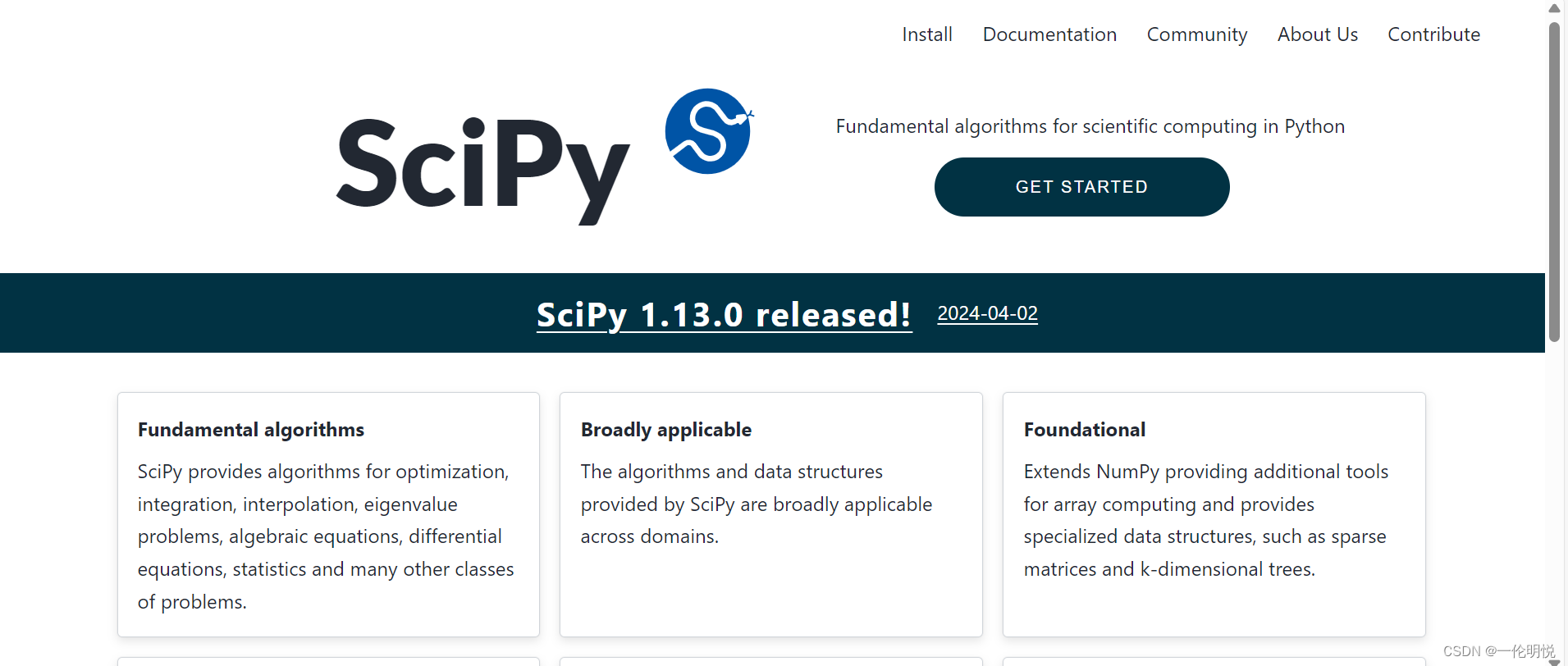 【机器学习-07】机器学习科学计算库SciPy学习指南：科学计算库功能实战与可视化分析-CSDN博客