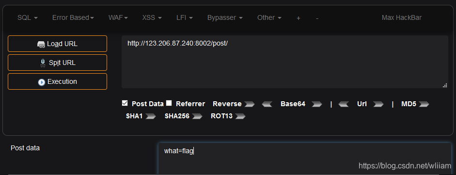 BugkuCTF web基础$_POST-CSDN博客
