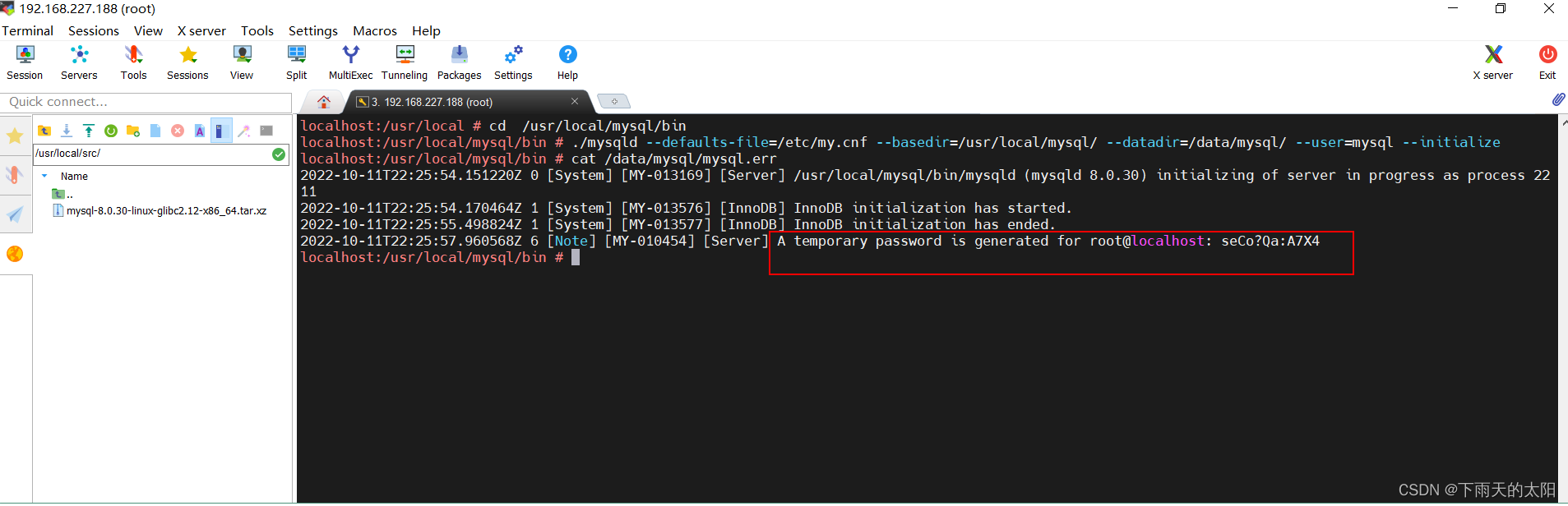 SuSE Enterprise linux安装mysql笔记_suse安装mysql-CSDN博客