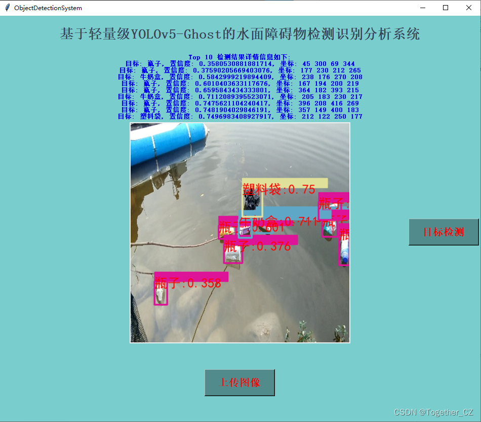 基于yolov5m融合轻量级Ghost组件开发构建水面障碍物检测识别系统_yolov5 ghostconv-CSDN博客