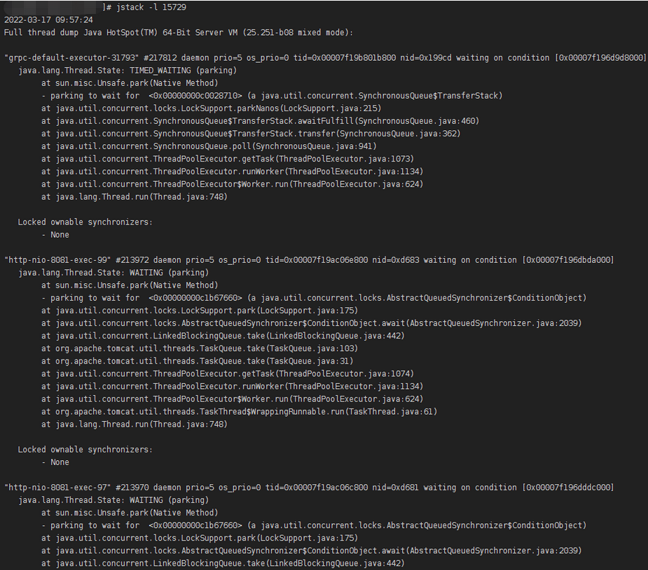 Java的jstack命令使用详解_jstack -m-CSDN博客