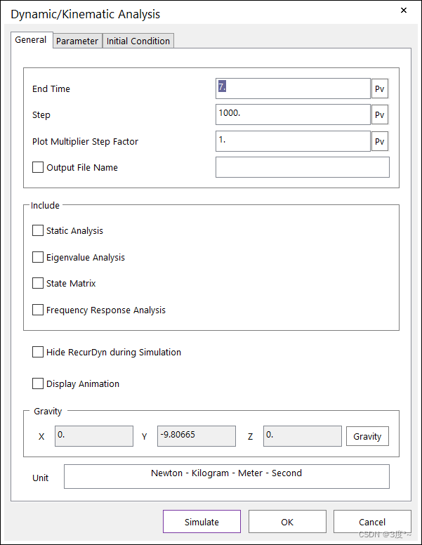 Recurdyn学习-CSDN博客