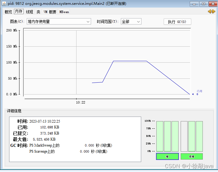 java使用system.gc()内存(堆栈)回收-CSDN博客