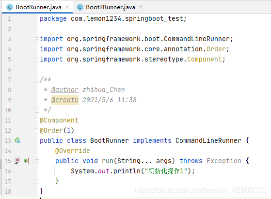 深入浅出 SpringBoot 2.x _ 12. SpringBoot 启动时执行任务 CommandLineRunner ...