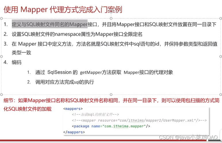 MyBatisPlus mybatis的使用 mapper代理_mybatis plus mapper-CSDN博客