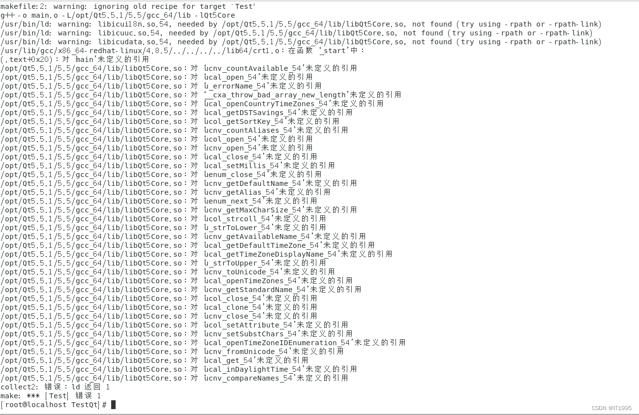 C/C++笔记-写一个Makefile并链接QtCore库使用QString，QDebug-CSDN博客