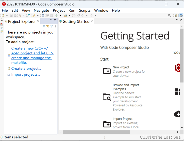 MSP430单片机C语言编程与实践（入门篇）之三----CCS的操作步骤_ccs msp430-CSDN博客