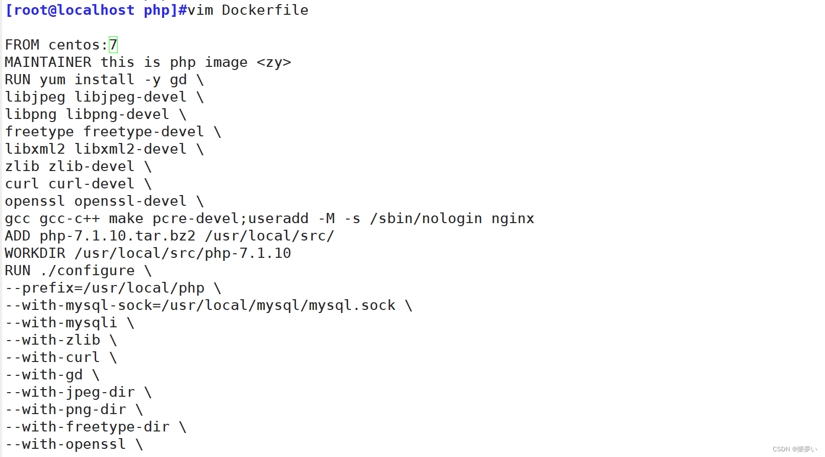 Docker-compose 编排lnmp(dockerfile) 完成Wordpress_docker compose lnmp-CSDN博客