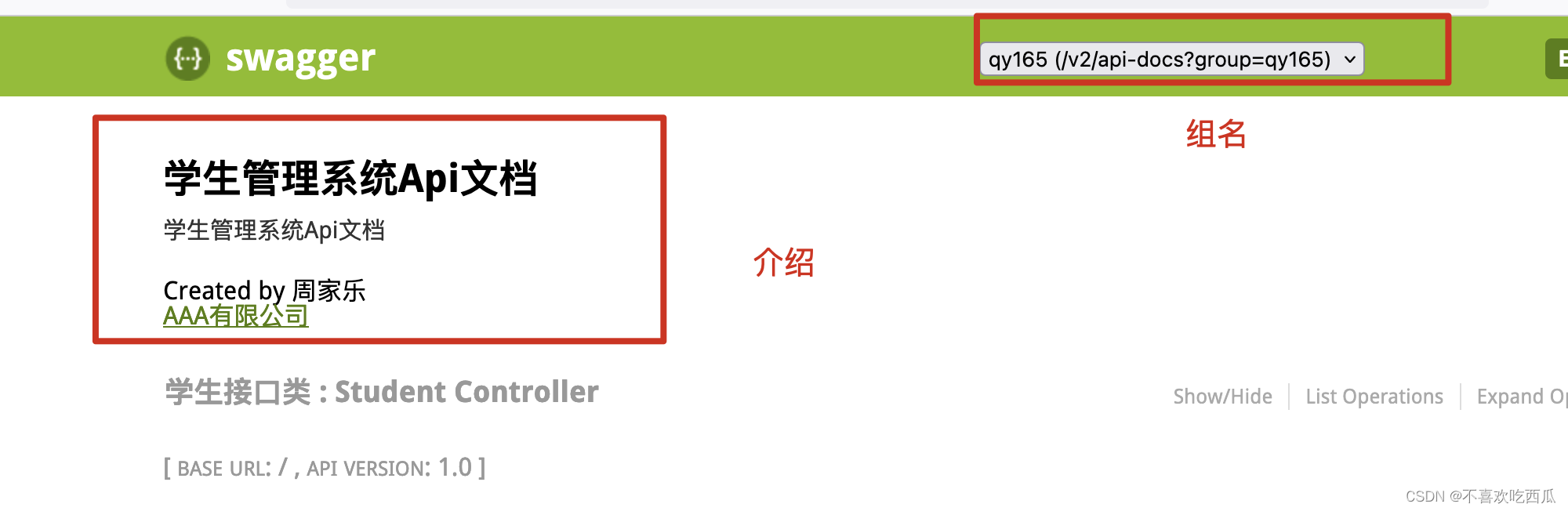SpringBoot整合swagger接口文档，整合mybatis-plus_mybatisplus接口文档-CSDN博客