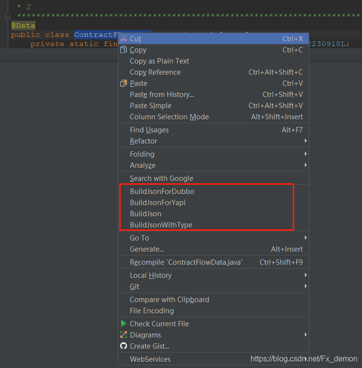 ideal 插件之 JavaBean to Json_java bean tojson idea插件-CSDN博客