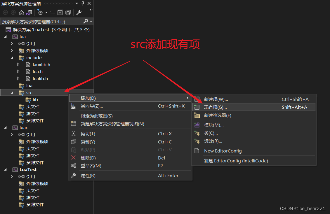 lua基础学习（1）：使用Visual Studio编译lua和luac_visual studio lua-CSDN博客