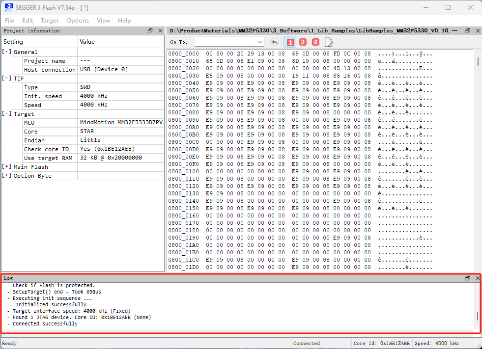[MM32生态]MM32与J-LINK之初始（驱动、配置、测试）_jlink驱动-CSDN博客