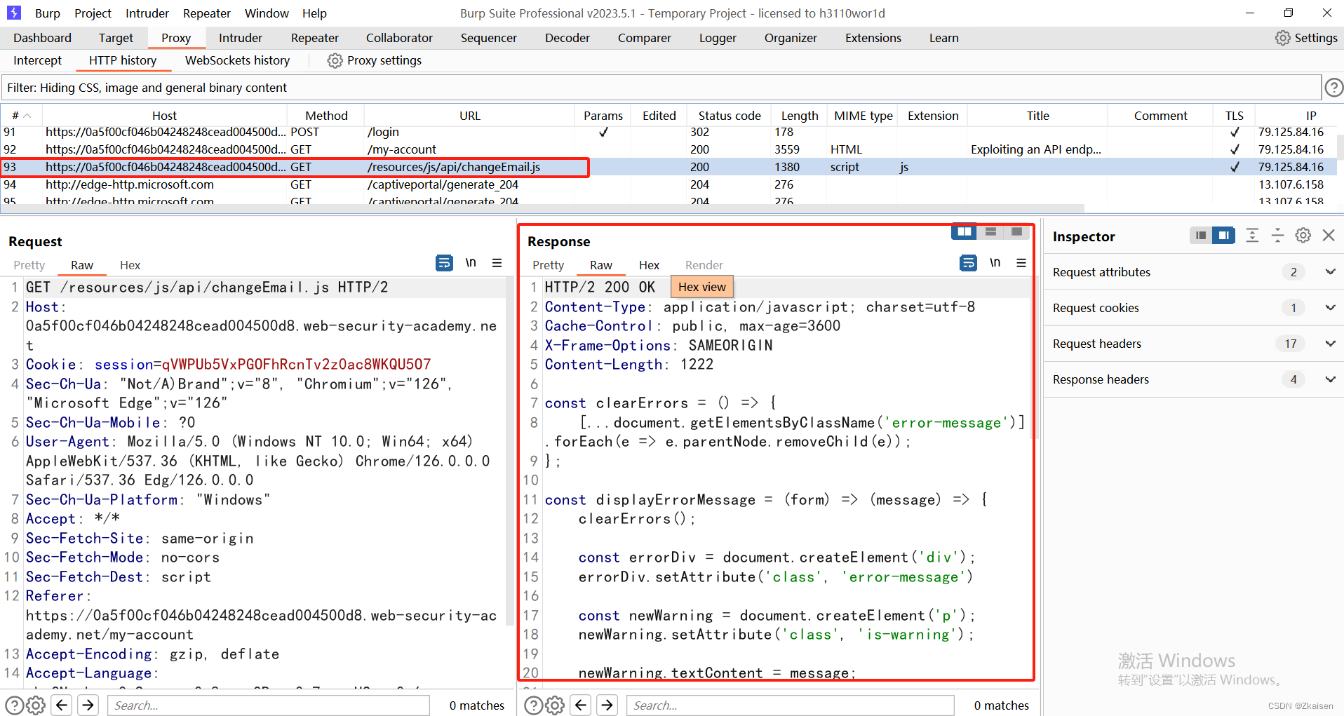 Exploting an API endpoiint using documentation-CSDN博客
