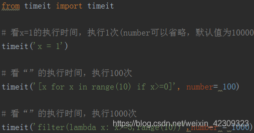 python中计时器timeit()，repeat()_timeit.repeat-CSDN博客
