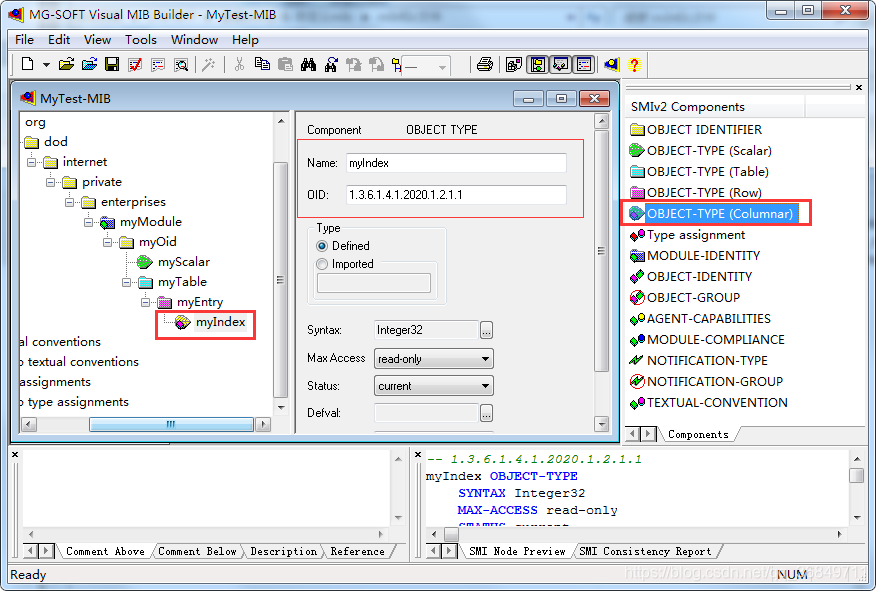 【snmp】使用MIB Builder生成MIB文件_snmpv2-smi-CSDN博客
