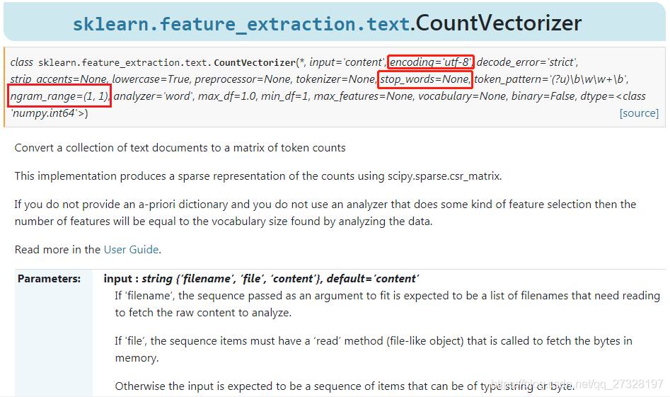 文本特征提取CountVectorizer（特征工程之特征提取）-CSDN博客