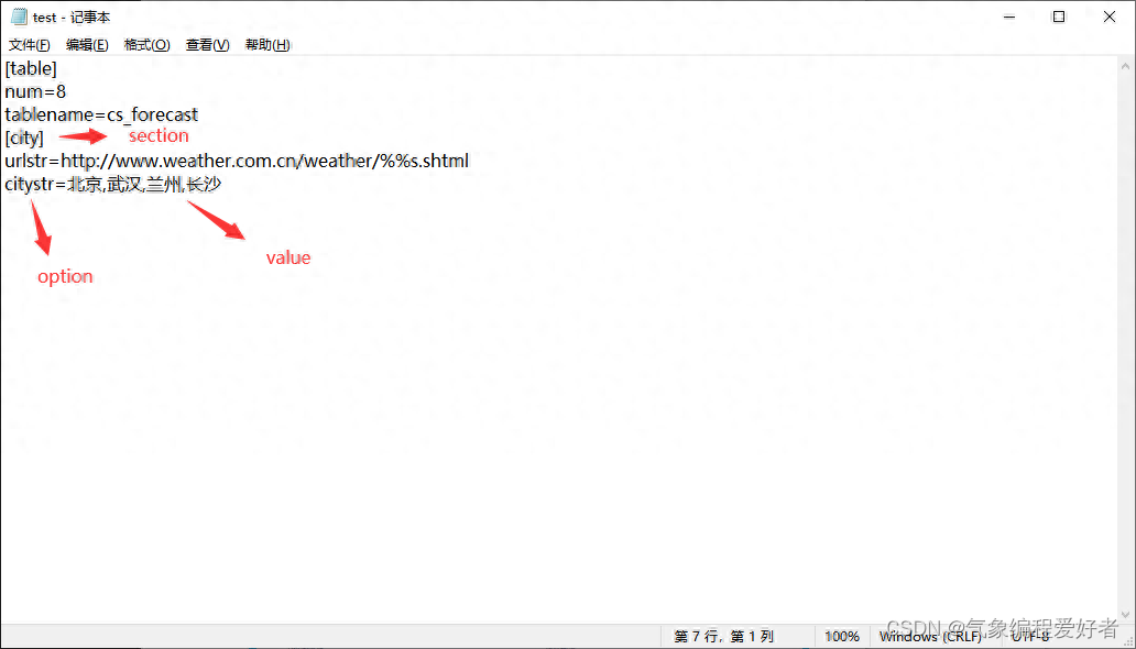 python编程实践：配置文件ini的读取写入_python ini文件读取-CSDN博客