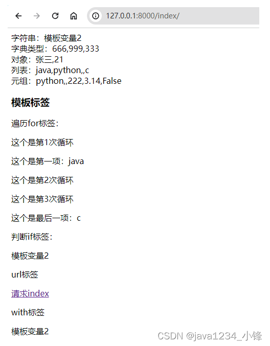 一周学会django5 Python Web开发 Django5内置模板引擎 模板标签web开发django Csdn博客