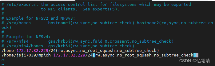 Linux环境下MPI环境搭建与NFS配置教程-CSDN博客