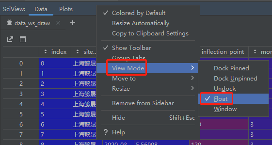 设置pycharm的plot图片与dataframe显示窗口独立_pycharm plot单独窗口-CSDN博客