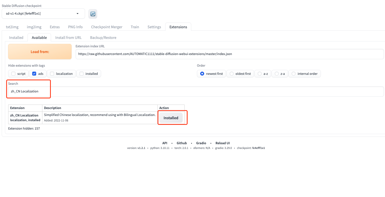 stable-diffusion-webui 界面汉化_stable diffusion webui界面中文汉化包-CSDN博客