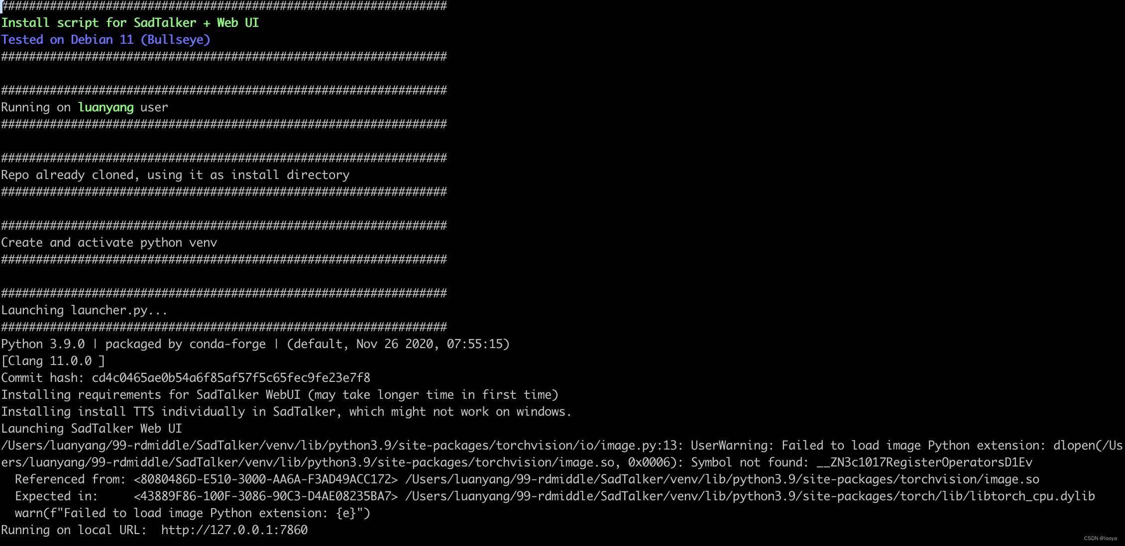 MacBook M2安装sadtalker摸索实践_sadtalker mac安装-CSDN博客
