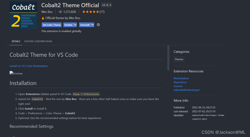 2023 Visual Studio Code年度十佳深色主题_vscode主题-CSDN博客