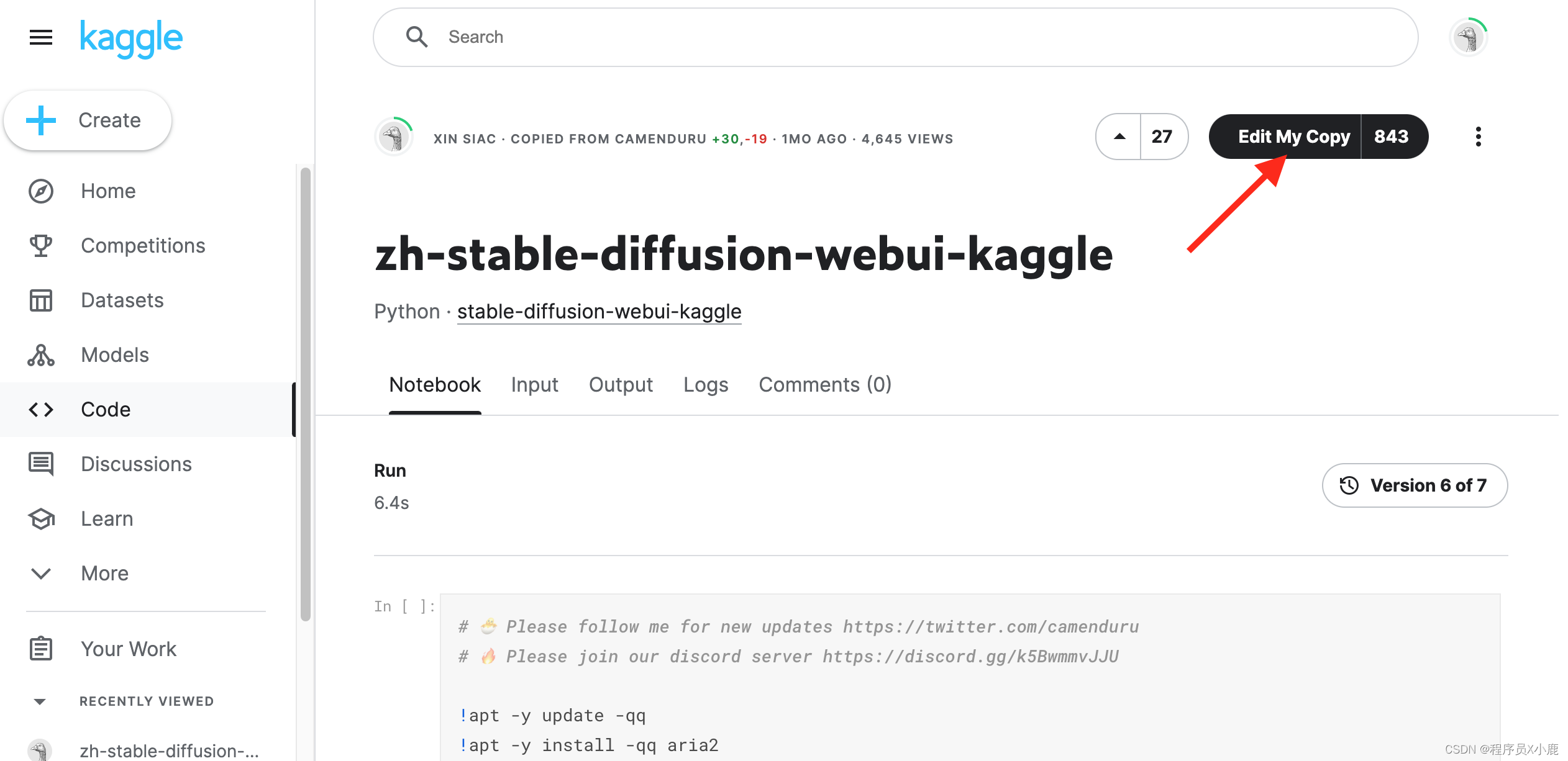 AI绘画基于 Kaggle 10 分钟搭建 Stable Diffusion（保姆级教程）_kaggle invokeai-CSDN博客