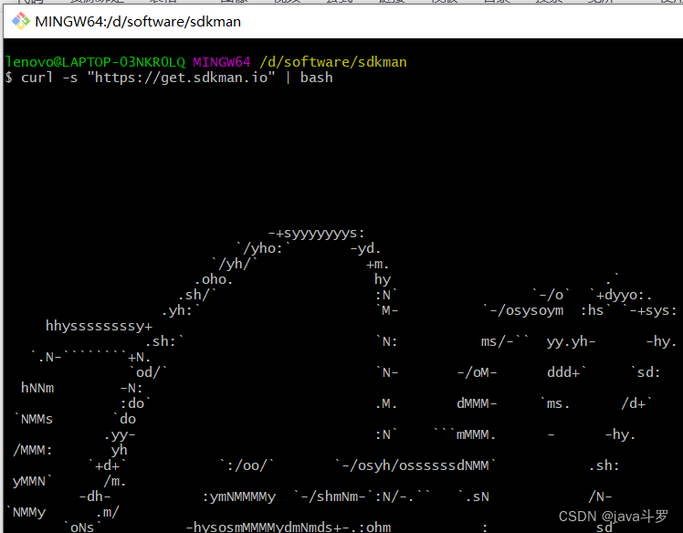 git bash 安装sdkadmin_git bash solution sdkman-CSDN博客