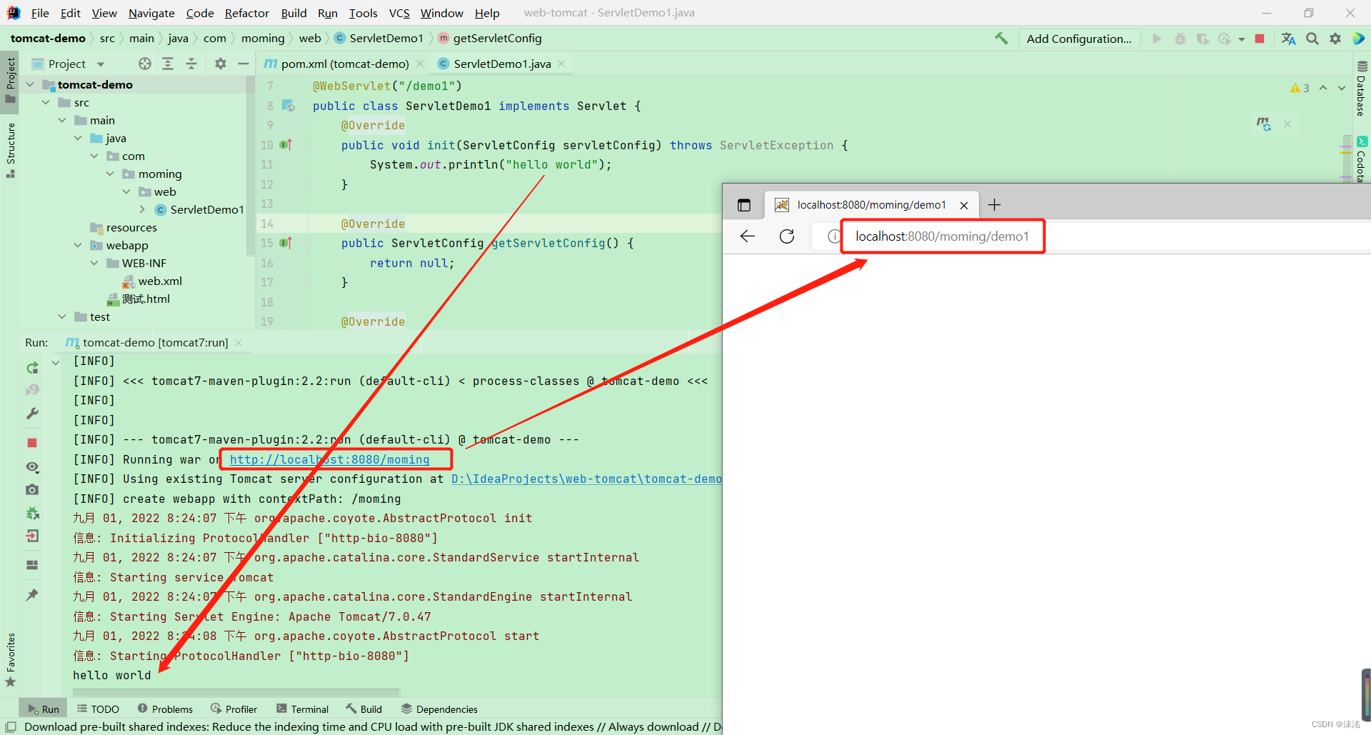 [JavaWeb] 三大组件之Servlet------Servlet详细讲解_servlet webapp ecliplise详解-CSDN博客