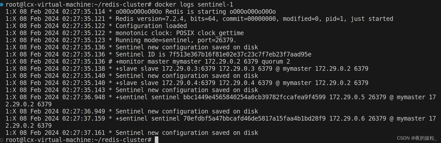 使用docker部署redis哨兵(sentinel)时遇到的问题_could not rename tmp config file (device or resour-CSDN博客