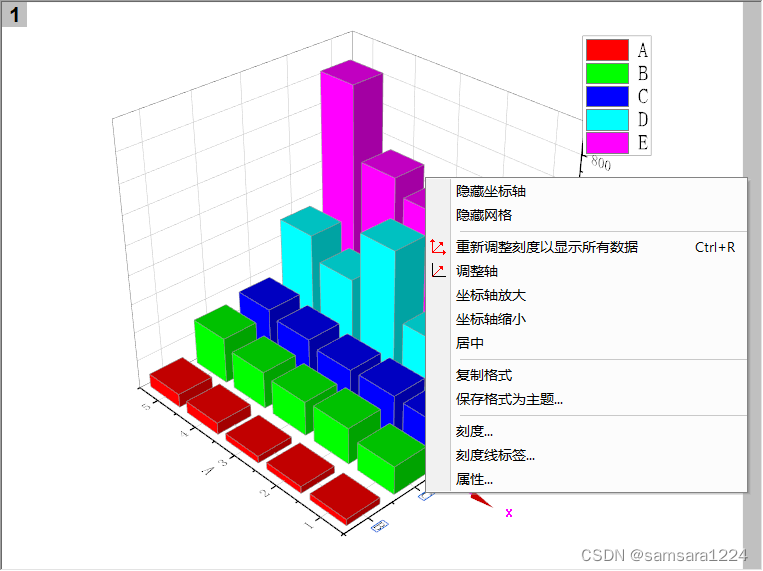 Origin画三维柱状图及折线_origin三维折线图-CSDN博客