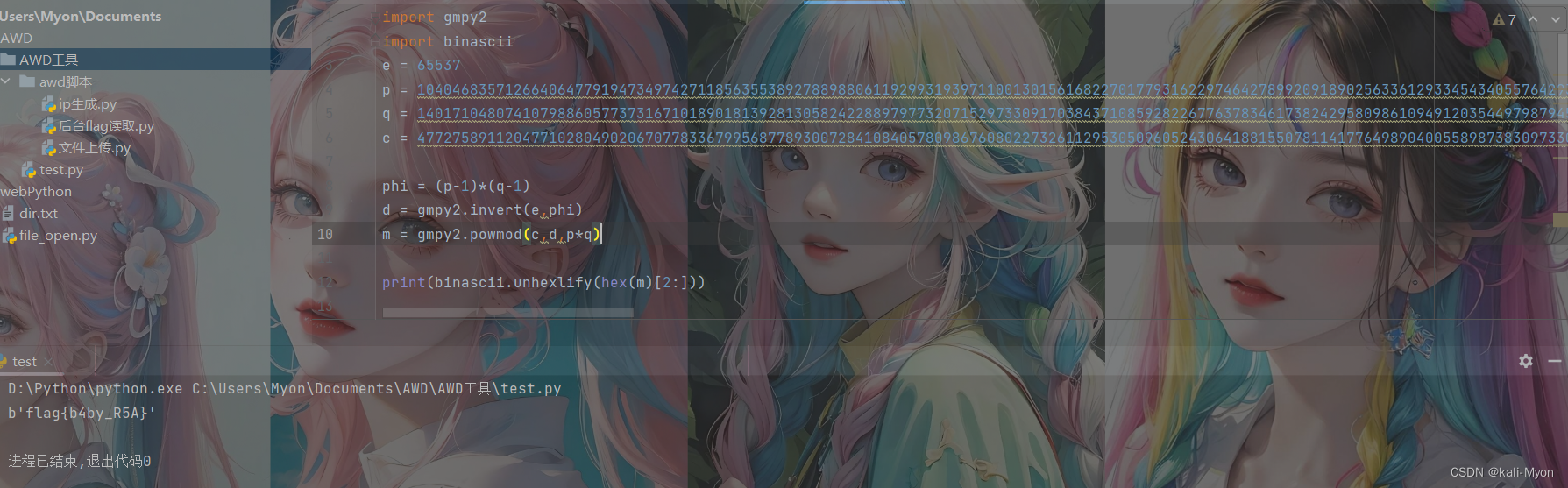 基于轩禹秒杀ctfshow-RSA_轩禹ctf rsa工具-CSDN博客