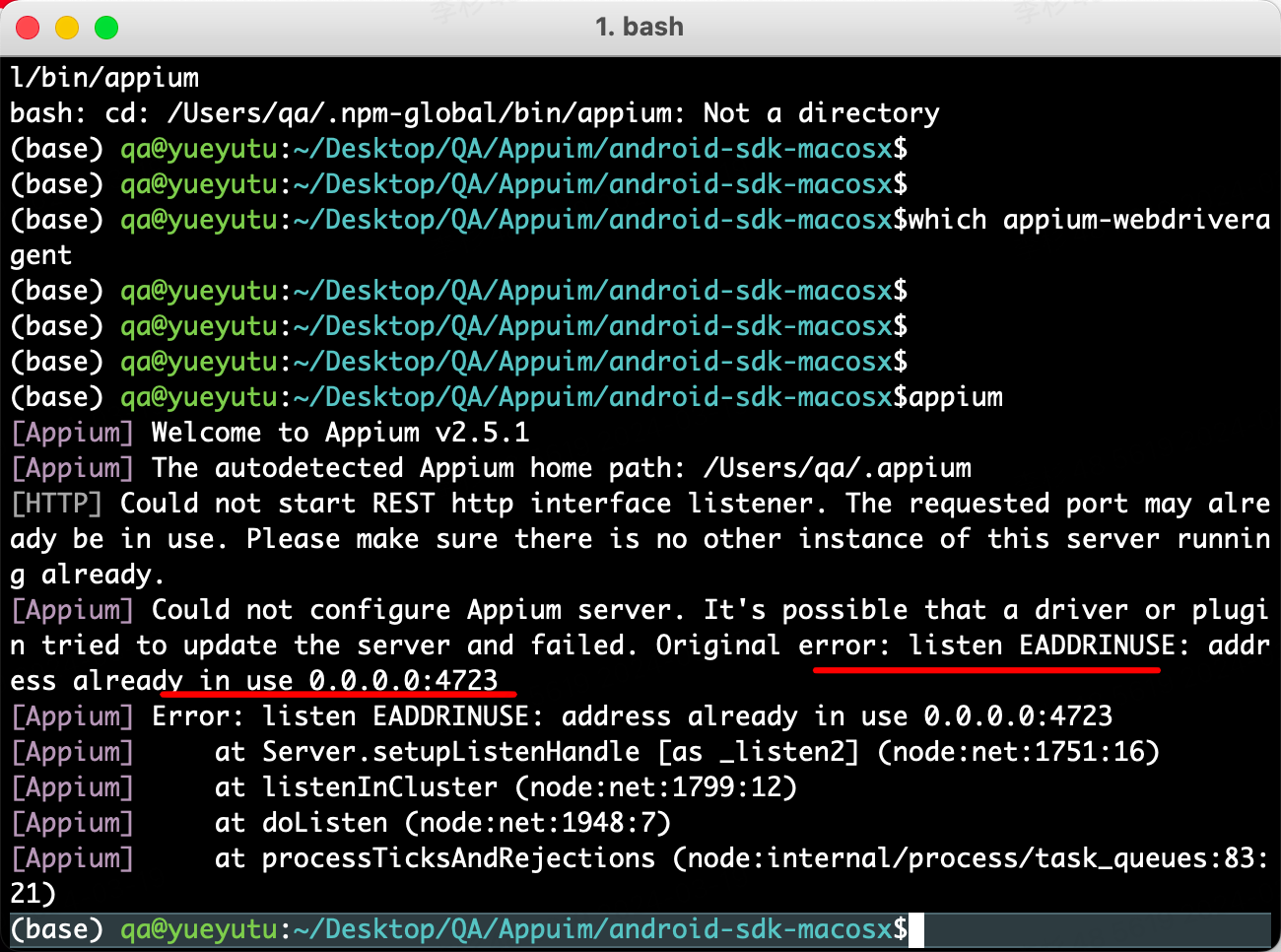 mac下Appium环境安装-持续更新中_appimu 安装-CSDN博客