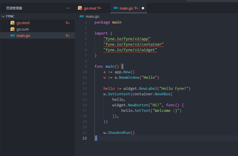 Golang导入fyne教程golang Fyne Csdn博客 