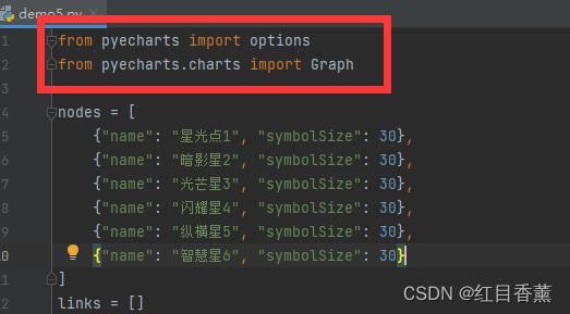 ImportError: cannot import name ‘options‘ from ‘pyecharts‘_importerror cannot import name ...