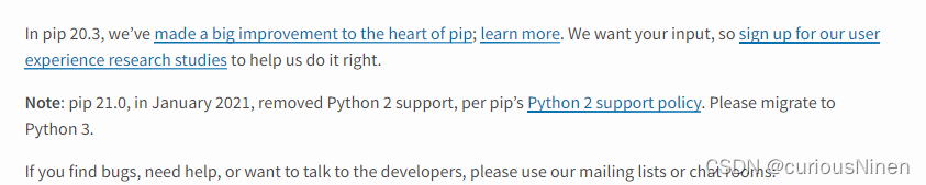 Python2升级/安装pip报错问题及解决_python2 更新pip-CSDN博客