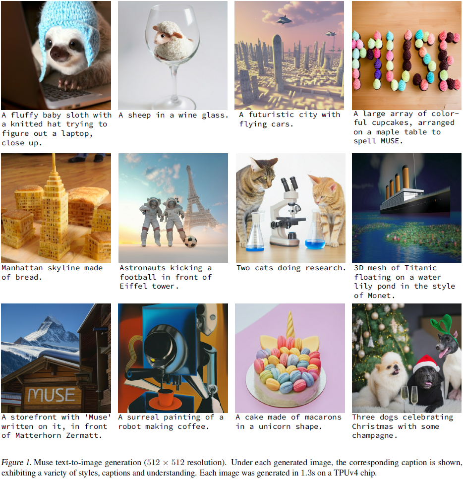 （2023|ICML，LLM，标记掩蔽，并行解码）Muse：使用掩蔽生成 Transformer 的文本到图像生成_muse: text-to-image generation via ...