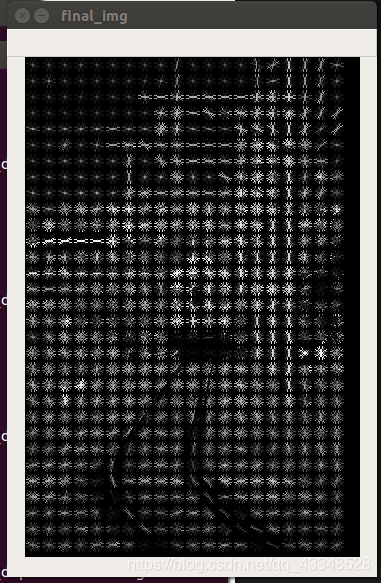 【python3】实现HOG（histogram oriented gradient）并且将结果转换成可视化图像展示_python opencv hog 特征可视化-CSDN博客