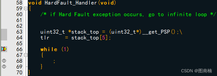MCU HardFault_Handler调试方法_根据lr寄存器值判断msp psp-CSDN博客