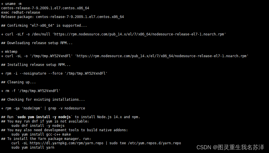 Linux环境下安装nmp（Centos环境）保姆级教学 一步到位_linux 安装npm-CSDN博客
