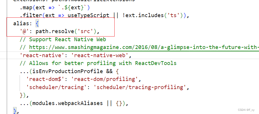 React配置路径的两种方式修改react的requirepath Csdn博客 8111
