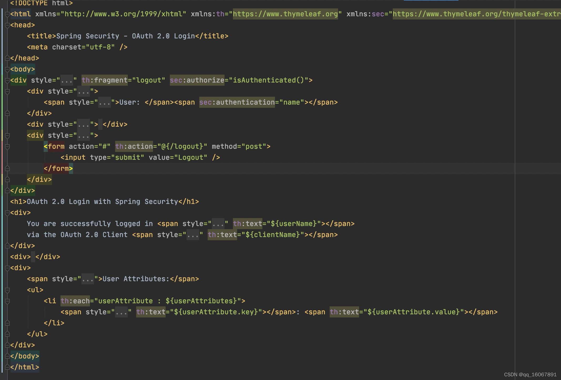 SpringBoot spring security Github 登陆_springboot+security+html github 登录-CSDN博客
