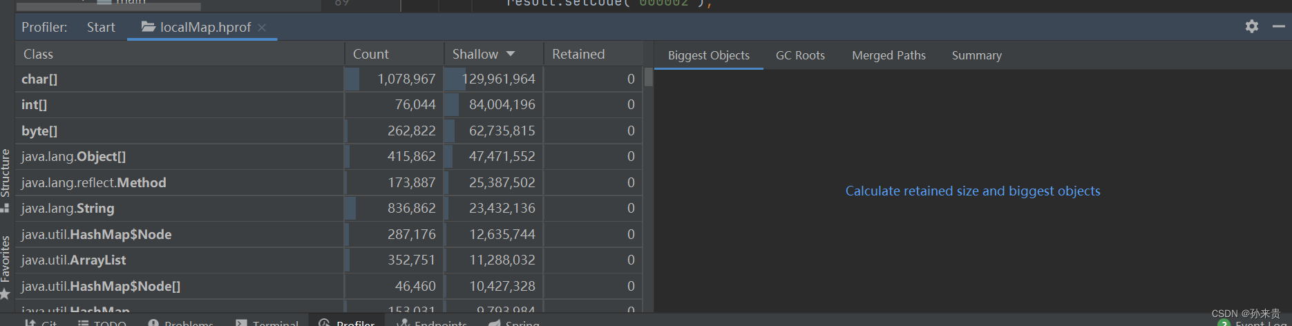 java heap dump文件简单快速查看_heapdump文件怎么看-CSDN博客