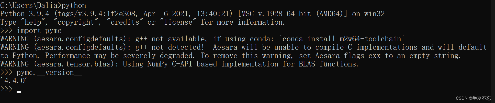 PyMC库的使用问题_import pymc-CSDN博客